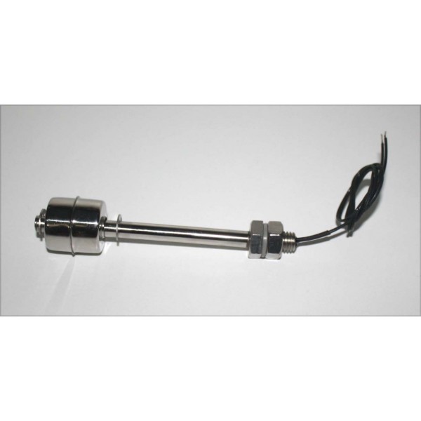 Capteur de niveau d'eau Inox à flotteur Long L126 HQ Capteur de niveau d'eau Inox à flotteur Long L126 HQ